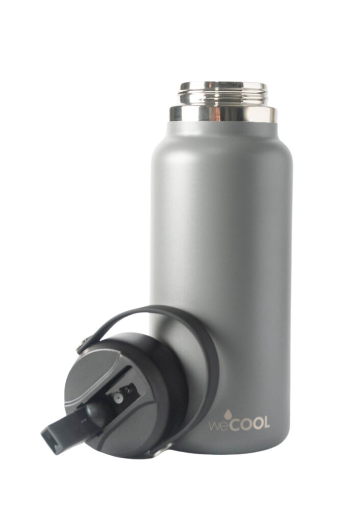 Botella térmica 1000ml gris | Botella con pico | weCOOL - weCOOL