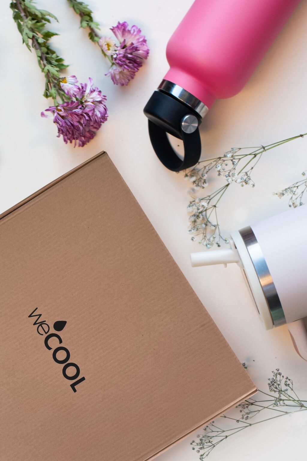 Box Rosa: Botella 650ml + Mug 30oz - weCOOL